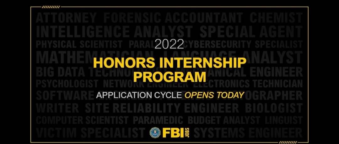 FBI honors internship 2026 Application Cycle — Legitscholarship.com