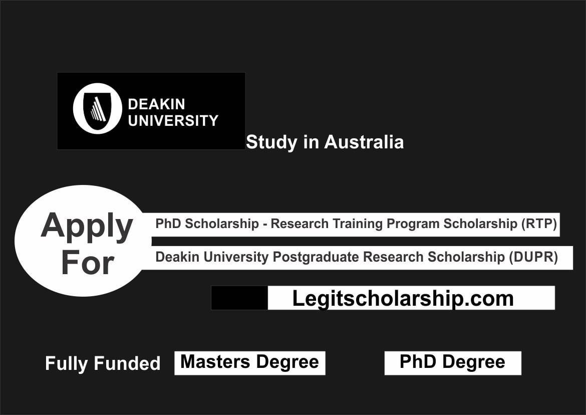 Deakin University Scholarship for International students 2025-26 — Legitscholarship.com