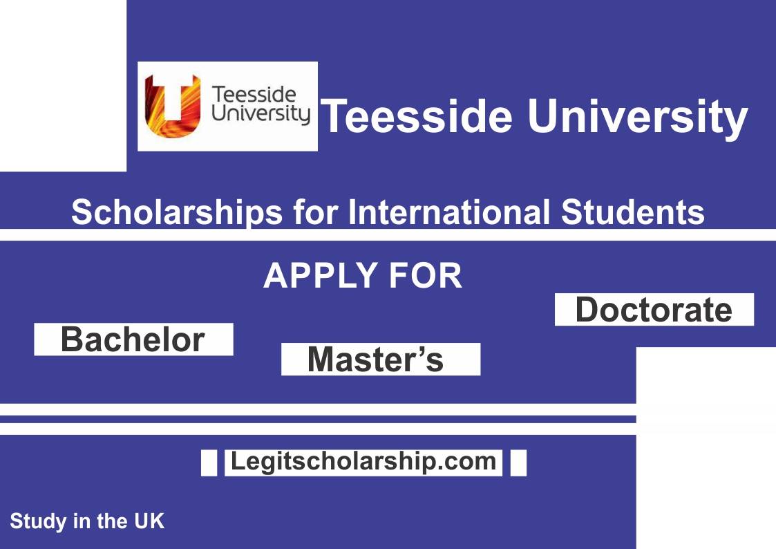 Teesside University Scholarships for international Students 2026 — Legitscholarship.com