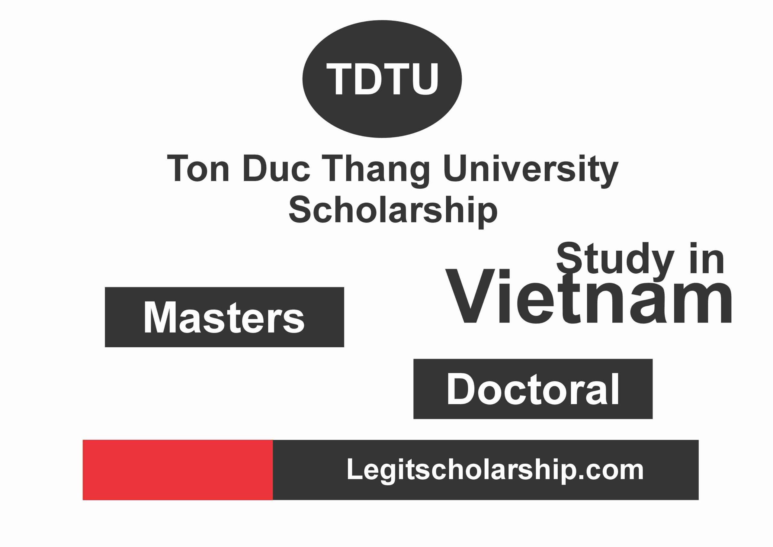 Ton Duc Thang University Graduate Scholarship 2026 in Vietnam ...