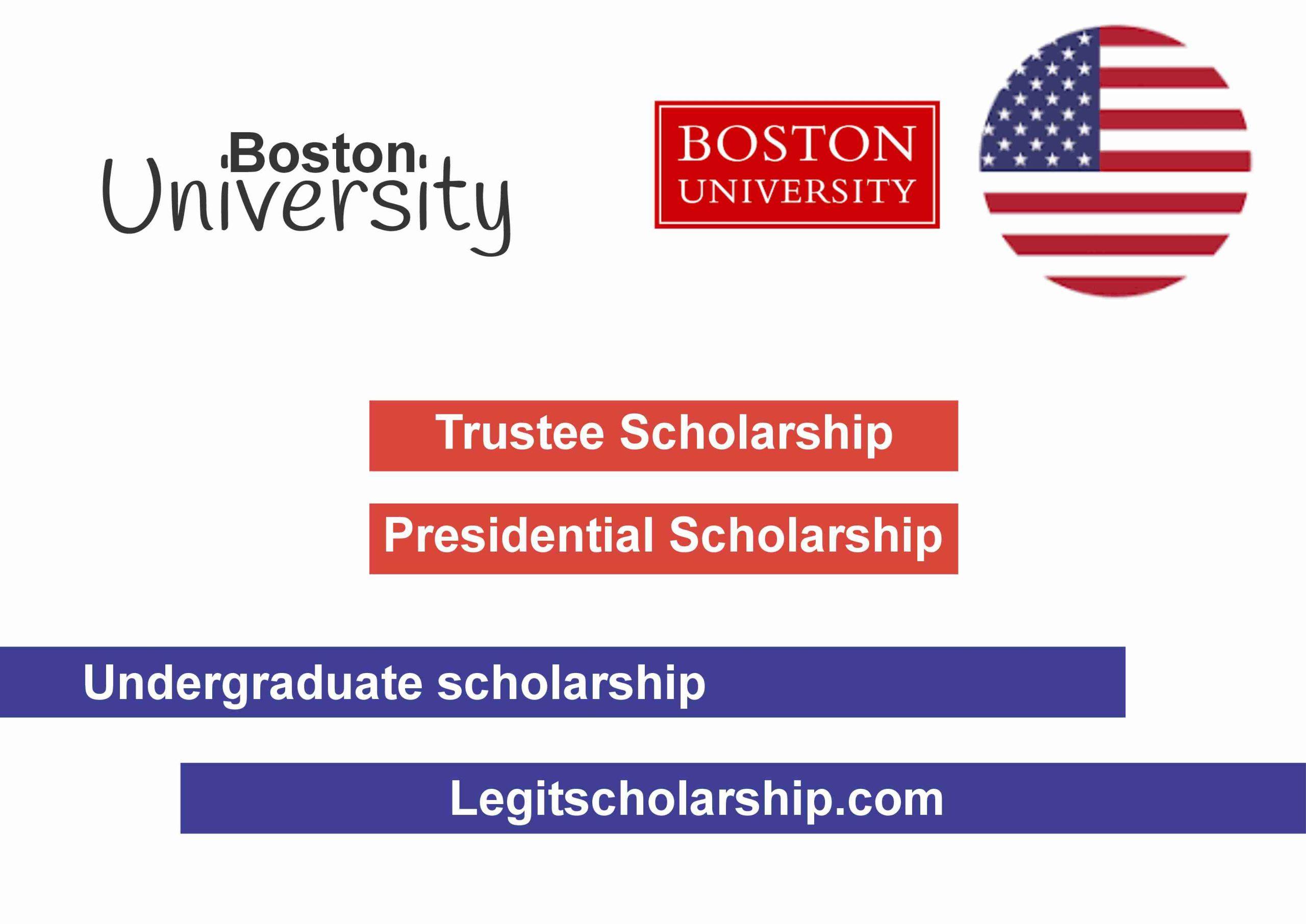 Boston University Trustee Scholarship for International Students 2026 ...